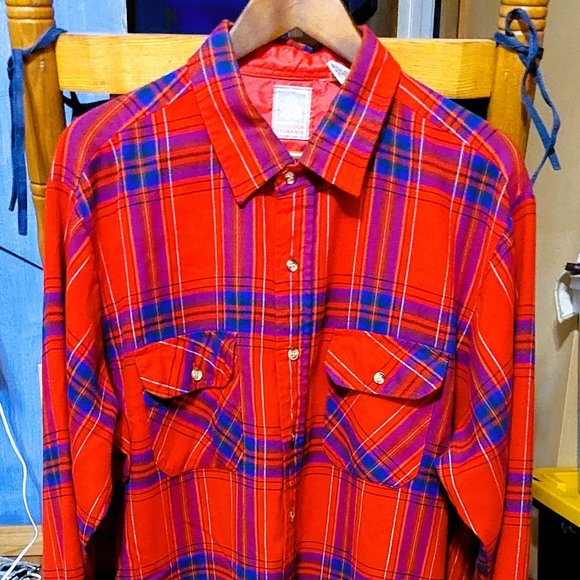 Outdoor Exchange | Shirts | Vintage Outdoor Exchange Mens Flannel ...